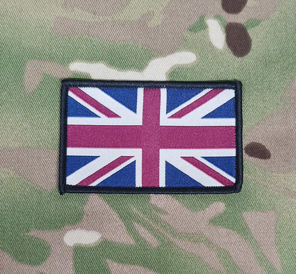 British Flag woven Badge Patch 50mm x 80mm union jack flag / Union Fla ...
