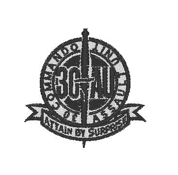 30 AU Commando Assault Unit / Attain by surprise - Embroidered Design ...