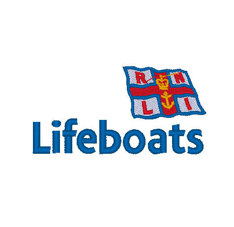 RNLI Royal National Life Boat Institute - Embroidered - Choose your Ga ...